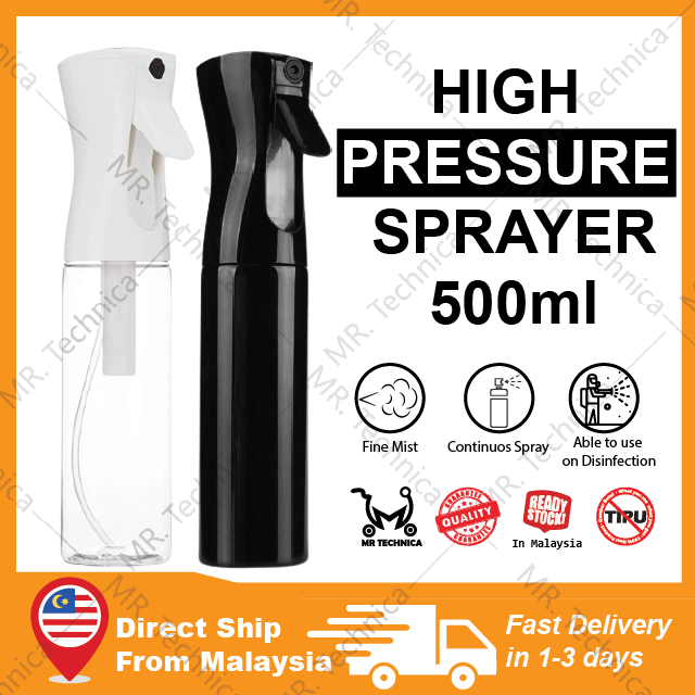 READY STOCK High pressure spray bottle Hand Pressure Fine Mist Sprayer ...