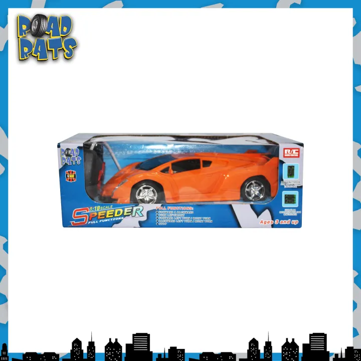 Road Rats R/C 1:18 Full Functions Speeder - Orange | Lazada PH