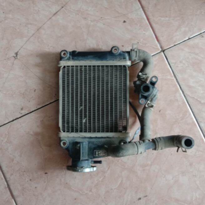 radiator vario karbu atau vario lama satu set berikut termostat ...