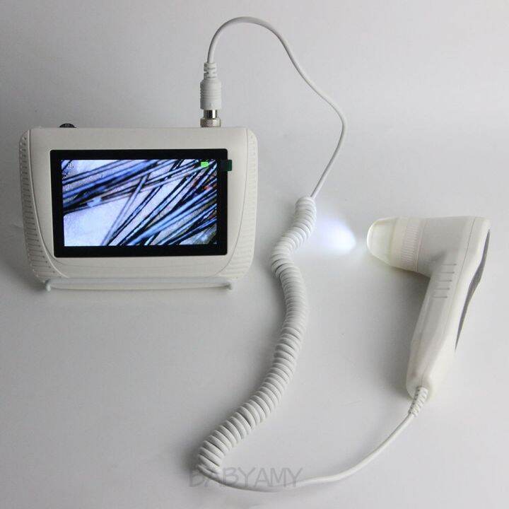 Portable charging 5 Inch LCD Screen Digital Skin Diagnosis Scanner ...