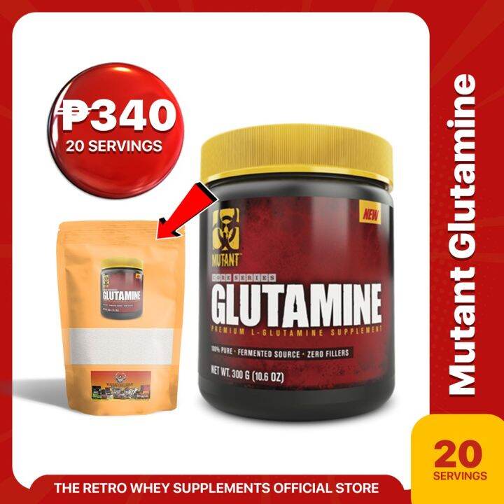 Mutant Glutamine Powder - by The R Whey Supplements | Lazada PH