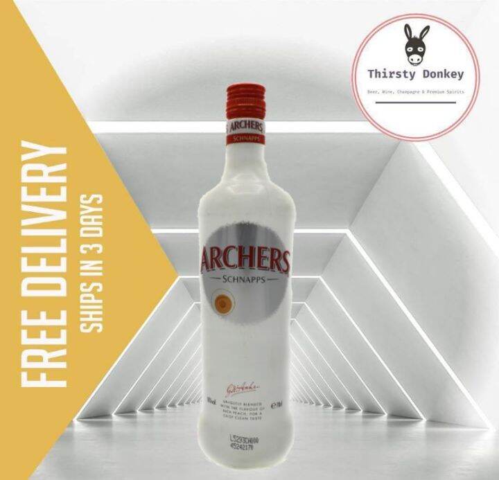 ARCHERS PEACH SCHNAPPS 700ML | Lazada Singapore