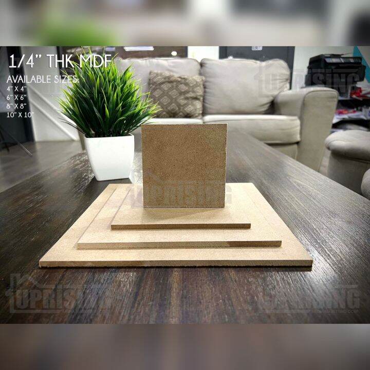 1/4" or 6mm MDF Board | Lazada PH