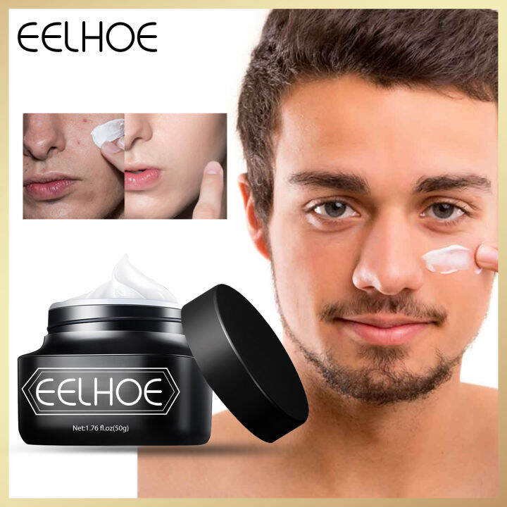 Eelhoe Men Plain Face Cream Whihtening Non Greasy Concealer Brightening