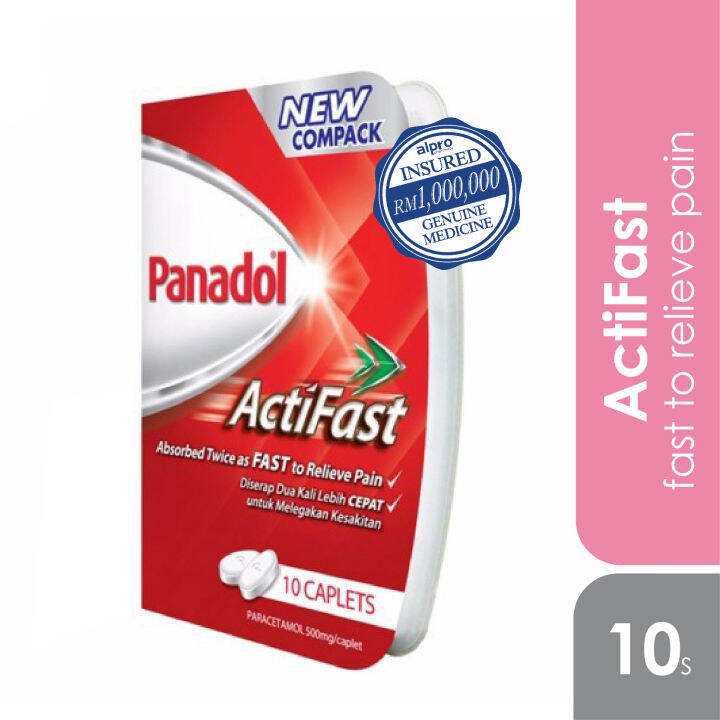 Panadol Actifast (10s) | Lazada