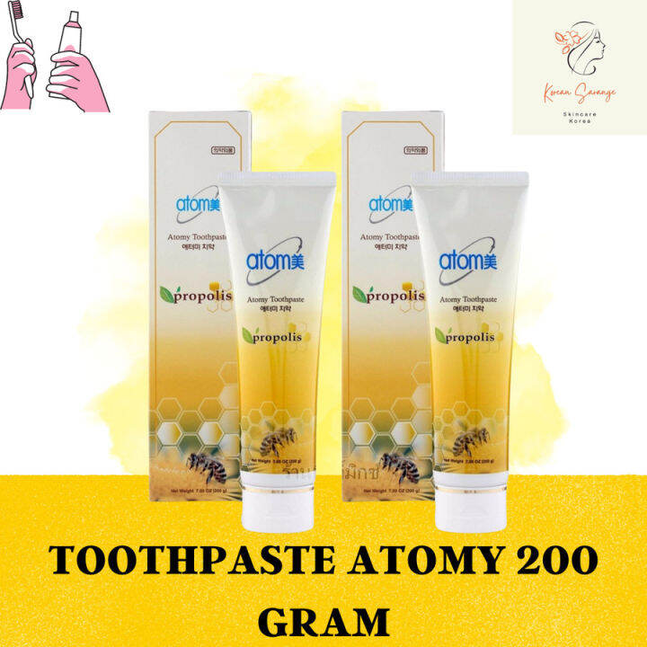 Toothpaste 200GRAM X 5 atomy pasta gigi odol | Lazada Indonesia