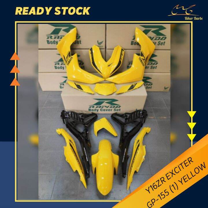 [READY STOCK] COVERSET/BODYSET YAMAHA Y16/Y16ZR EXCITER GP-155 (1) SET ...