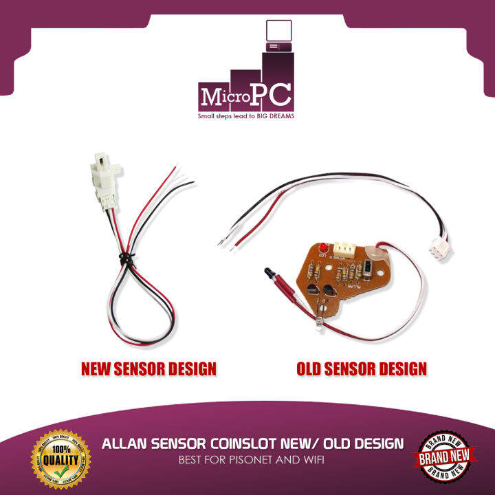 ALLAN SENSOR COINSLOT NEW DESIGN, BEST FOR PISONET AND WIFI | Lazada PH