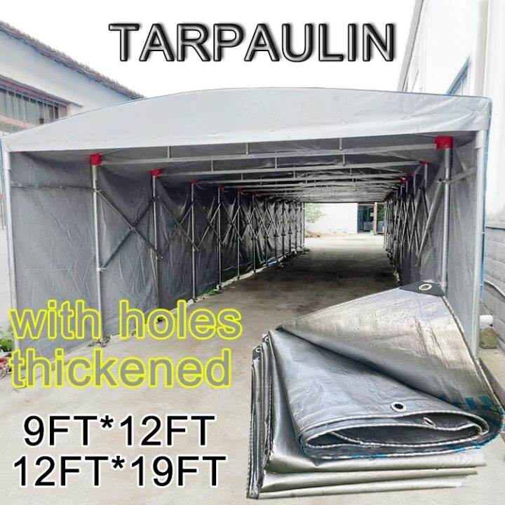 tarpulin trapal lona tolda 9ft to 12ft with holes tarapal tolda makapal ...