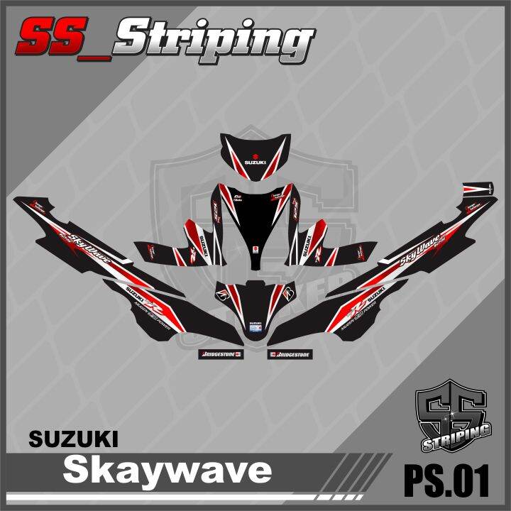 Decal Sticker Full Body Skywave - Sticker Full Body Skywave. PS.001 ...