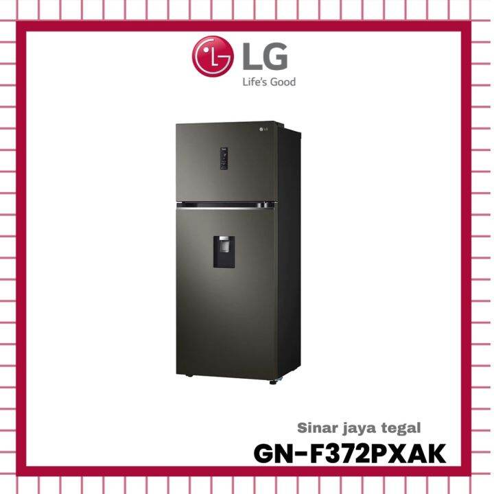 LEMARI ES LG 2 PINTU GN-F372PXAK / KULKAS LG 2 PINTU GN-F372PXAK | Lazada Indonesia