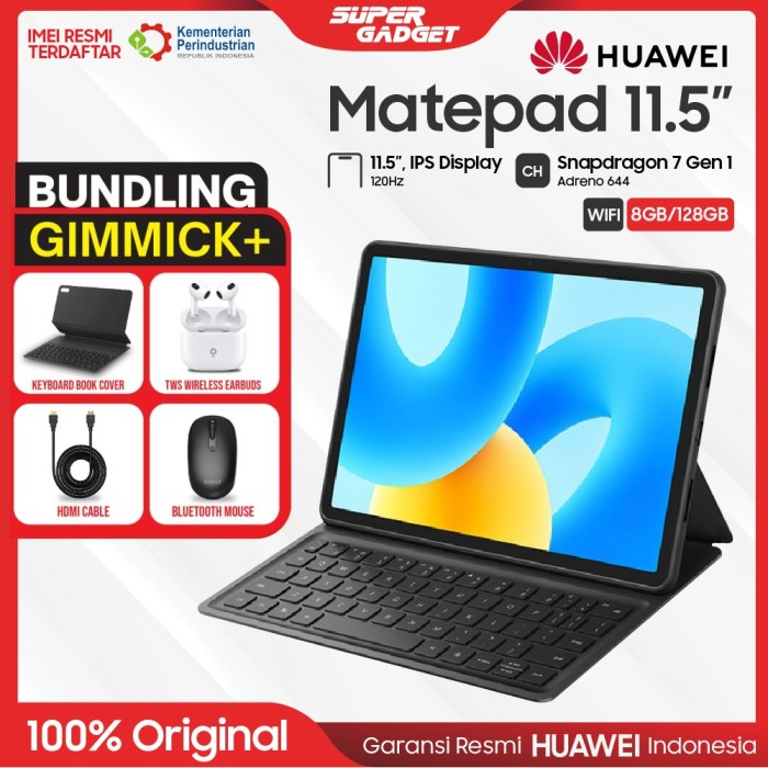 Huawei Matepad 11.5" 8/128 GB Tablet 11,5 inch | Lazada Indonesia