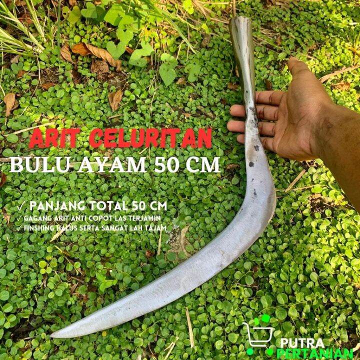 Arit Celuritan Bahan Asli Baja Cap Boyo - Sabit Model Madura Alat ...
