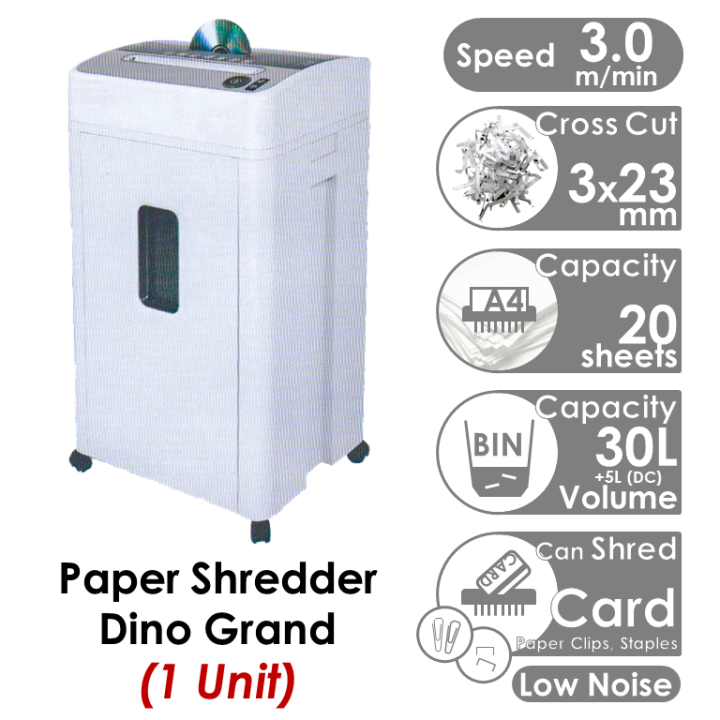 Dino Grand Paper Shredder Machine | Lazada