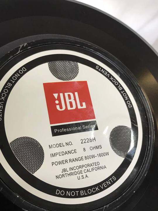 JBL 2228H 800-1600watts 15" Speaker Instrumental Speaker Big Magnet 4 ...
