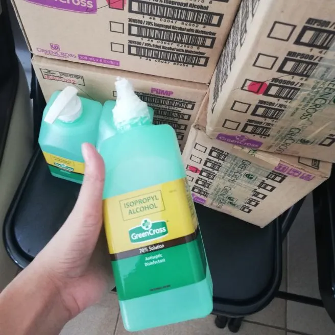 GREENCROSS ISOPROPYL ALCOHOL [500 ML PUMP] | Lazada PH