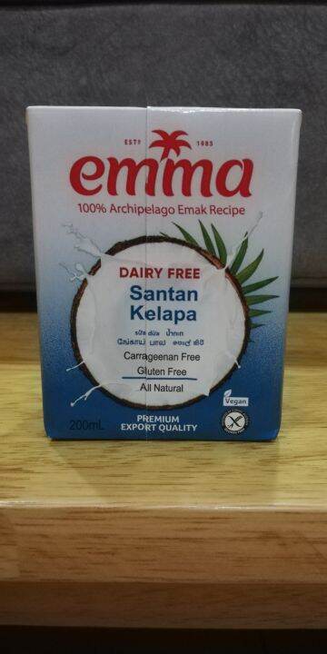 Emma Coconut Milk 200ml /Emma Santan Kelapa Emma 200ml | Lazada