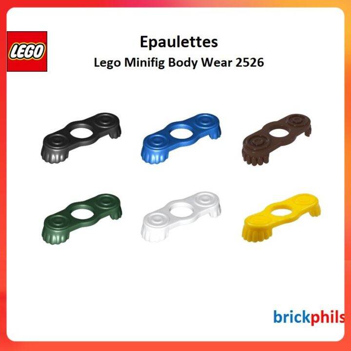 Lego Minifig Body Wear 2526 Epaulettes | Lazada PH