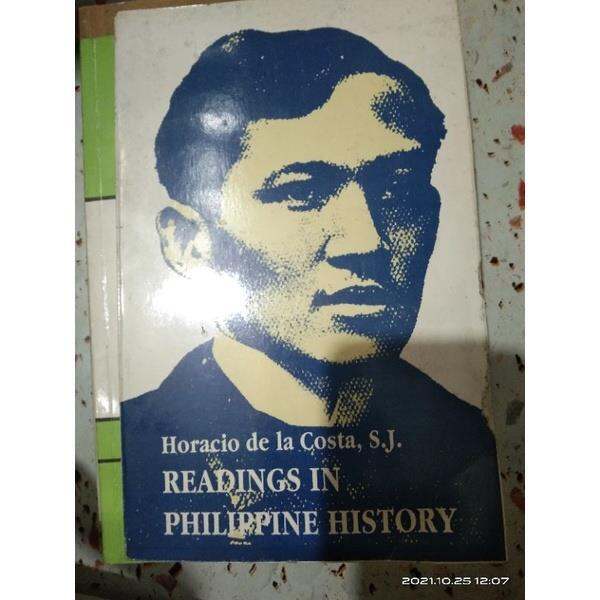 reading in the Philippines History Horacio de la Costa SJ | Lazada PH
