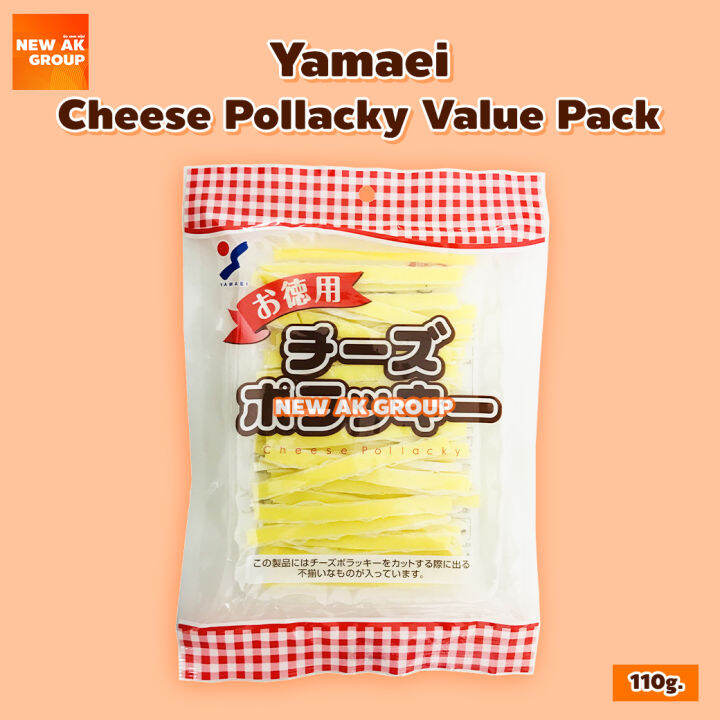 Yamaei Cheese Pollacky Value Pack - ปลาเส้นสอดไส้ชีส ตรา ยามะเอ | Lazada.co.th
