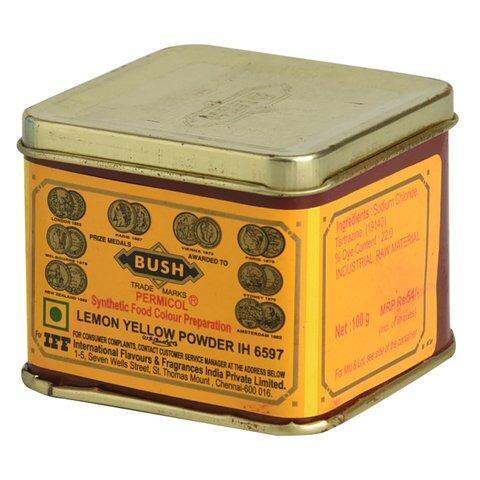 Bush Food Color Lemon Yellow Powder, 100g | Lazada.co.th