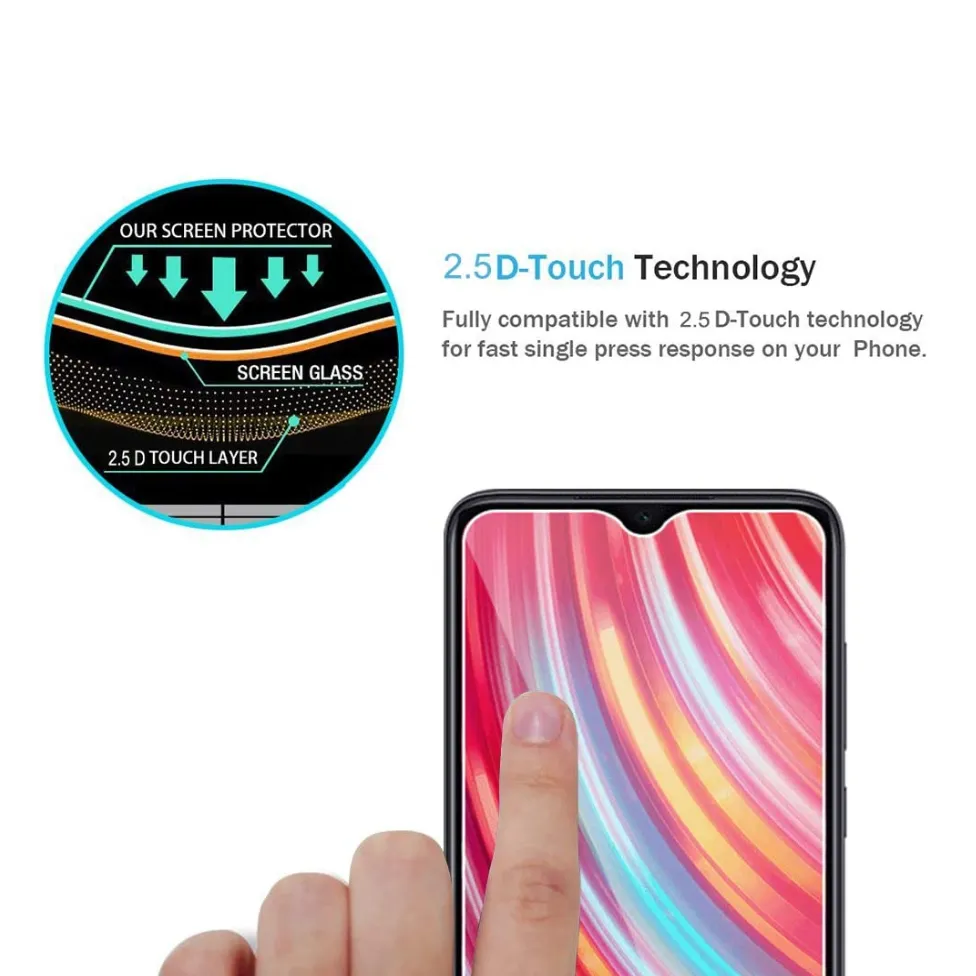 1# Redmi Note 7 / Note 7 Pro / Note 8 / Note 8 Pro / Note 9 / Note 9s ฟิล์มกระจกนิรภัย ฟิล์ม ...