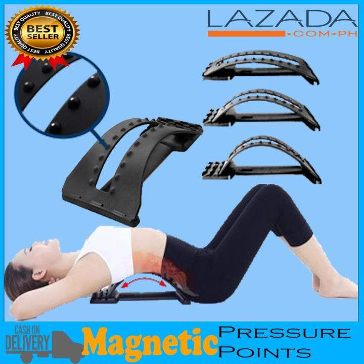 Magnetic Pressure Points Lumbar Traction Orthotic Magic Back Support ...