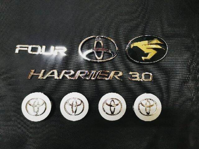 OFFER ITEM: GENUINE TOYOTA HARRIER EMBLEMS SET | Lazada
