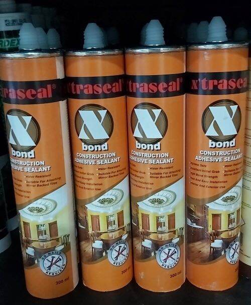 X'traseal 300ML X'Bond Construction Adhesive Sealant (Brown) | Lazada
