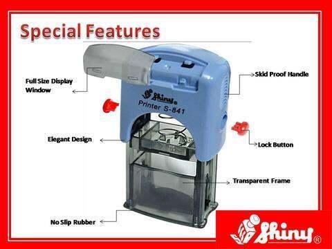 SHINY SELF INKING WITH RUBBER STAMP S841 | Lazada