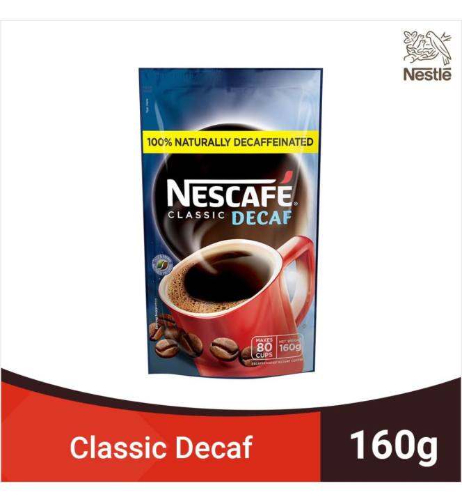 Nescafe Classic Decaf Instant Coffee 160g | Lazada PH