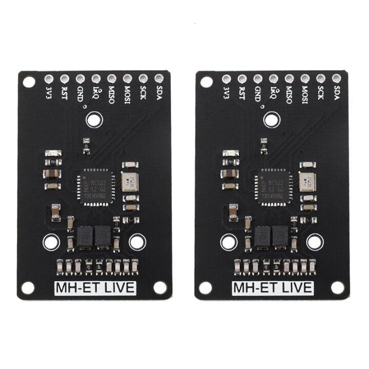 2X Mini Rc522 Rfid Sensor Module Card Reader Writer Module I2C Iic ...