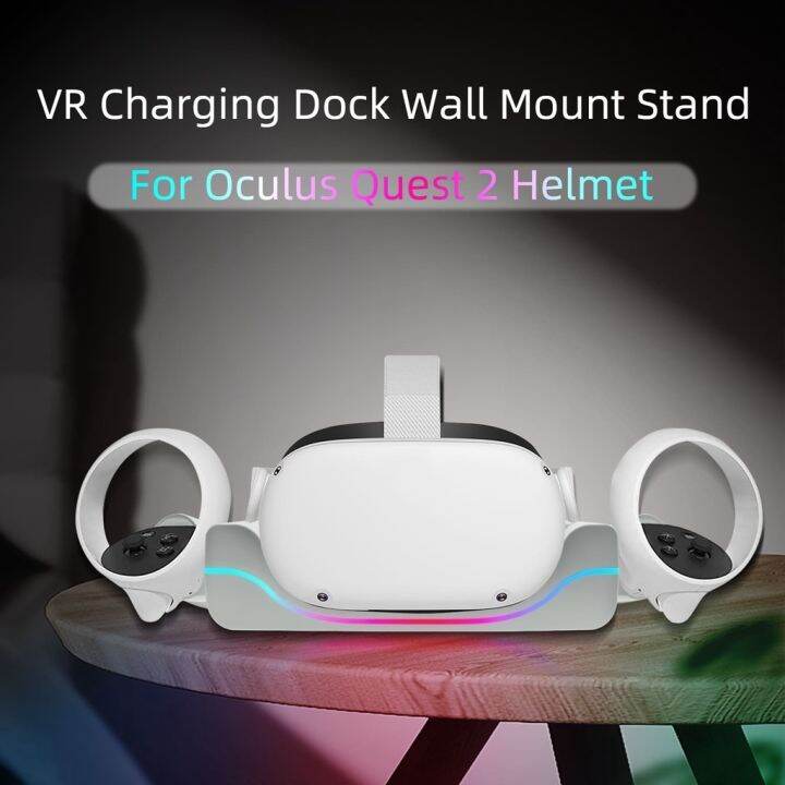 Wall Mount Charging Dock for Oculus Quest 2 Helmet - White | Lazada PH