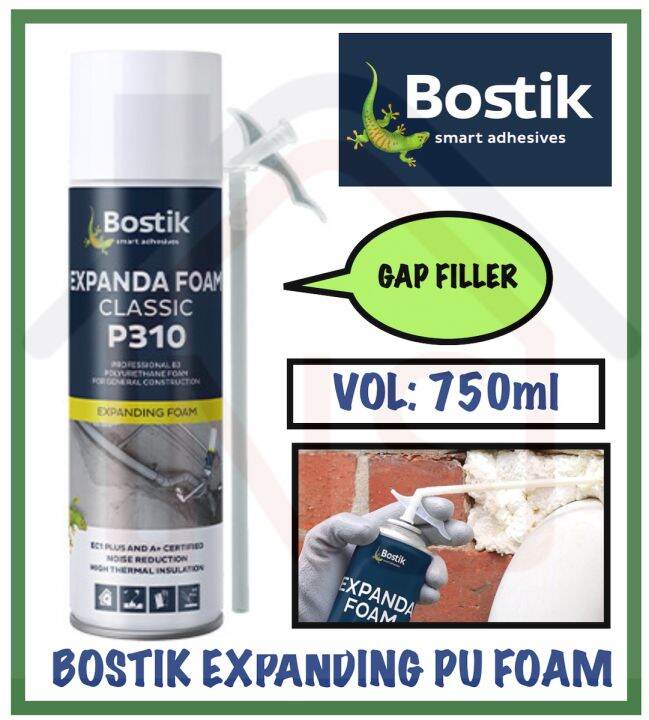 BOSTIK P310 Expanda Foam Classic PU Foam Polyurethane Foam 750ml ...