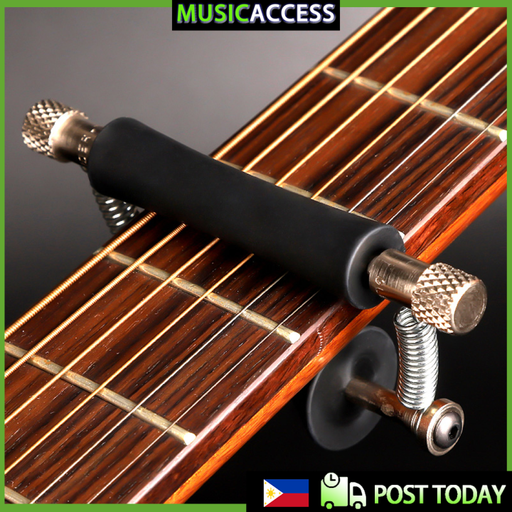 Rolling Guitar Capo Glider Quick Setup Sliding Capo Aluminum Alloy ...
