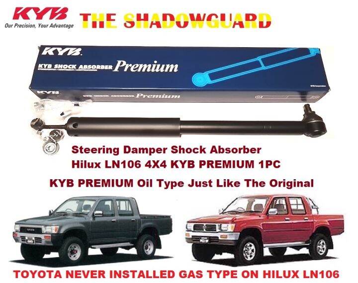 Steering Damper Shock Absorber Hilux LN106 4X4 KYB PREMIUM 1PC | Lazada PH