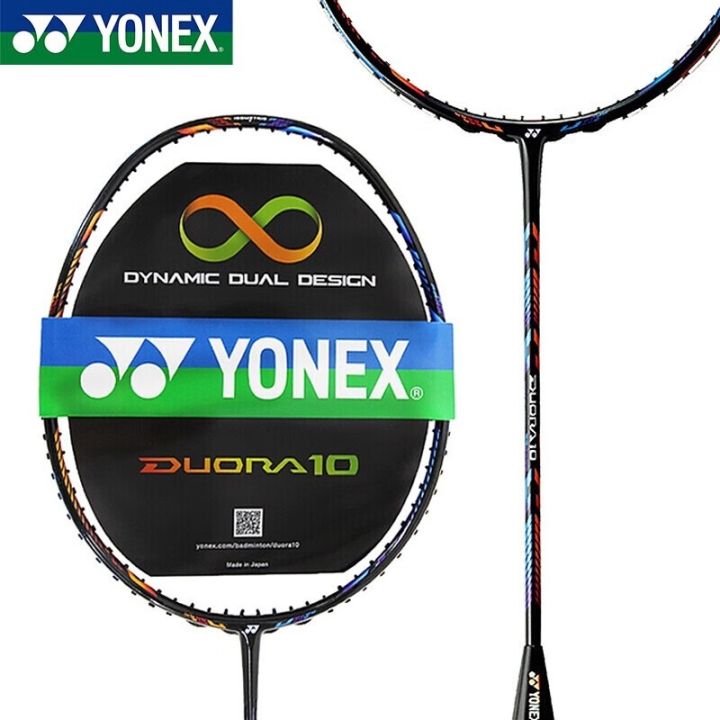Hot ztyx20 Original YONEX Badminton Racket DUORA 10 4U G5 Full Carbon Fiber Single Competition ...
