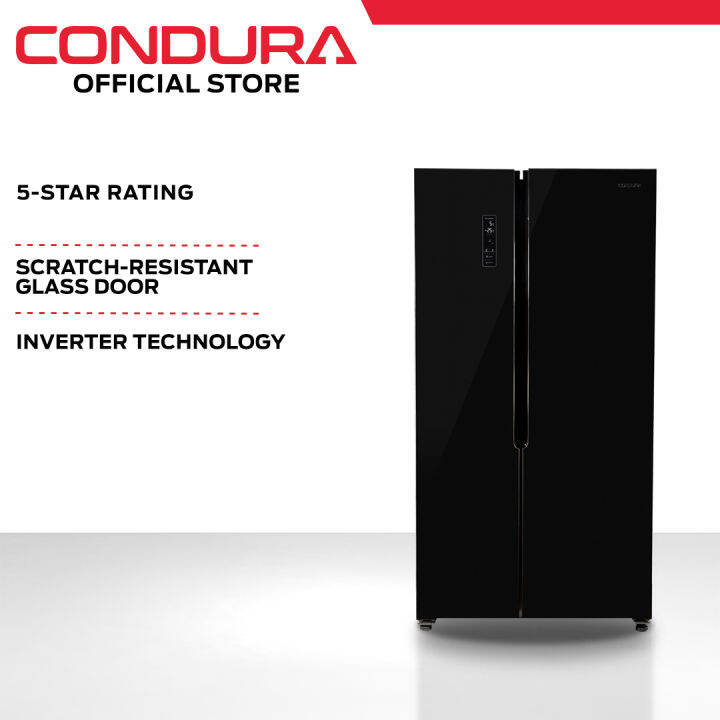 Condura ULTIMA 20cu ft. No Frost Side by Side Inverter Refrigerator CSS ...