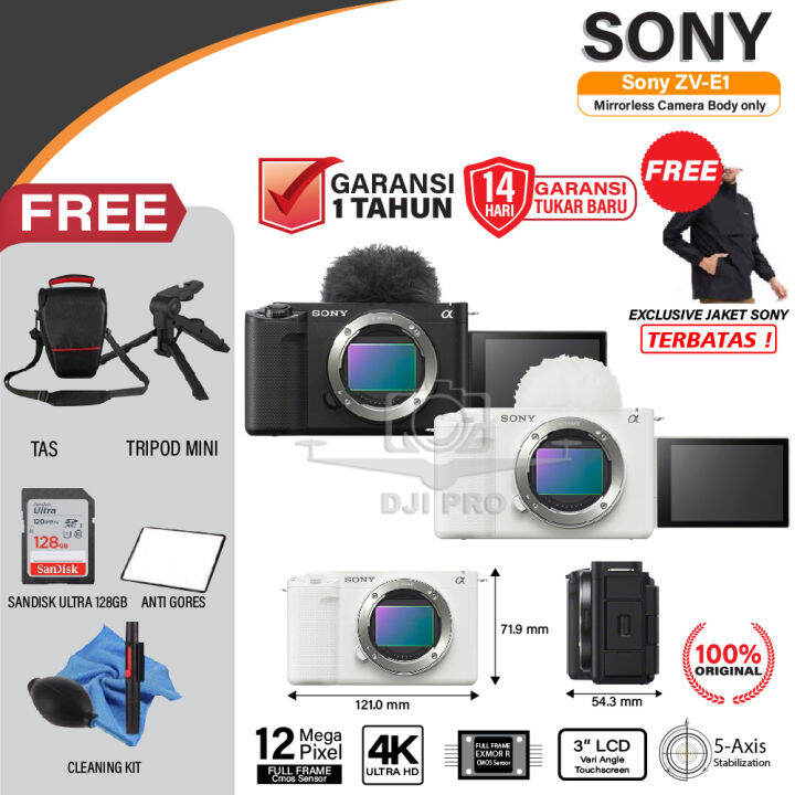 Sony Zv E1 Body Only Mirrorless Camera Zve1 Zve 1 Zv E1 Original