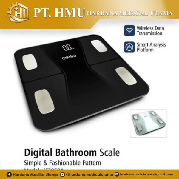 Timbangan Badan Digital Bluetooth IF2050A Onemed | Lazada Indonesia