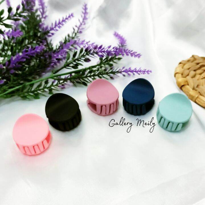 Jepit Rambut Doff Mini Bulat | Lazada Indonesia
