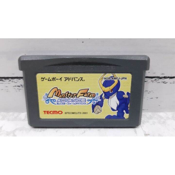 ตลับแท้ [GBA] [0013] Monster Farm Advance (Japan) (AGB-AMFJ) Gameboy ...