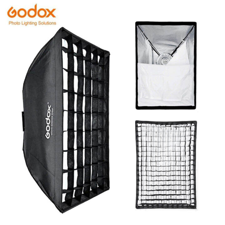 Godox SB-FW6090 60cm x 90cm FotoStudio Softbox Bowens Mount Ring with ...