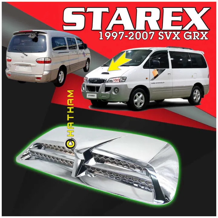 Hood Scoop for Starex 1997 up to 2007 SVX GRX ( Chrome Cover ) | Lazada PH