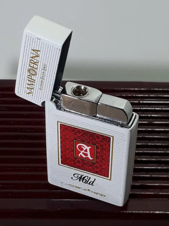 KOREK API BARA MODEL SAMPOERNA MILD MERAH KOREK LIGHTER MANCIS UNIK ...