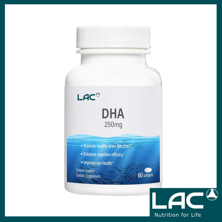 LAC DHA 250mg 60SG (best by: September 2025) | Lazada PH