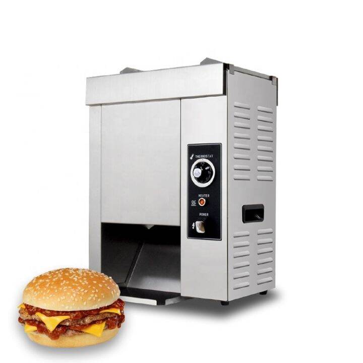 Commercial Automatic Hamburger Waffle Patty Machine Vertical Hot Dog ...