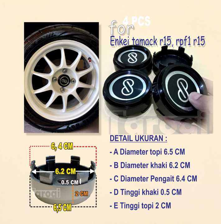 Tutup as roda ban mobil dop center velg enkei tamack r15 Enkei rpf1 r15 ...
