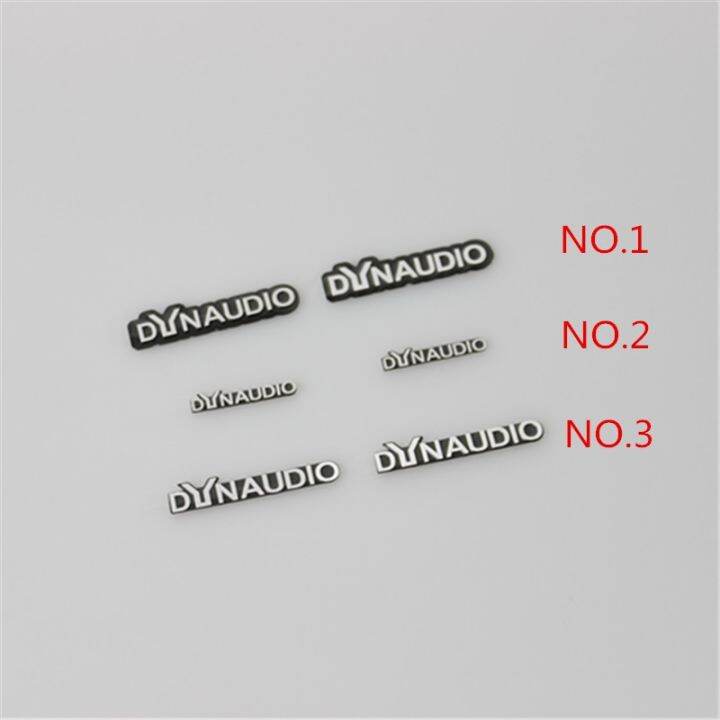 【HOT】 10X DYNAUDIO speaker aluminum 3D sticker trumpet horn sound ...