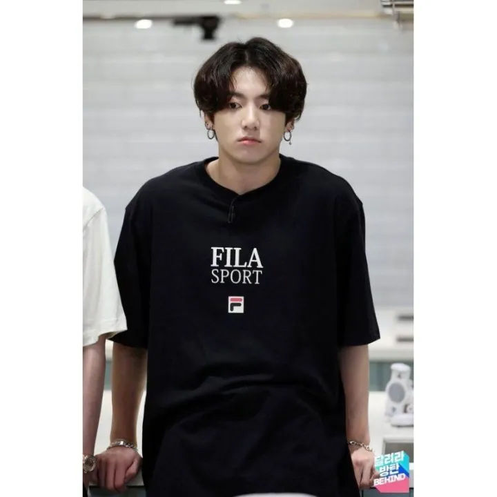 FILA CLASSIC TSHIRT INSPIRED BY KOREAN POP BT$ UNISEX COTTON NEW ...